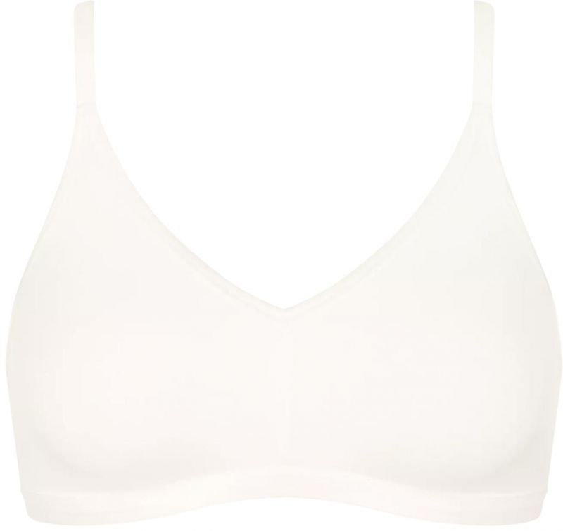 Sloggi GO Daily Cotton Dames Soft Bh Silk White 00GZ voordelig online kopen | Sloggies