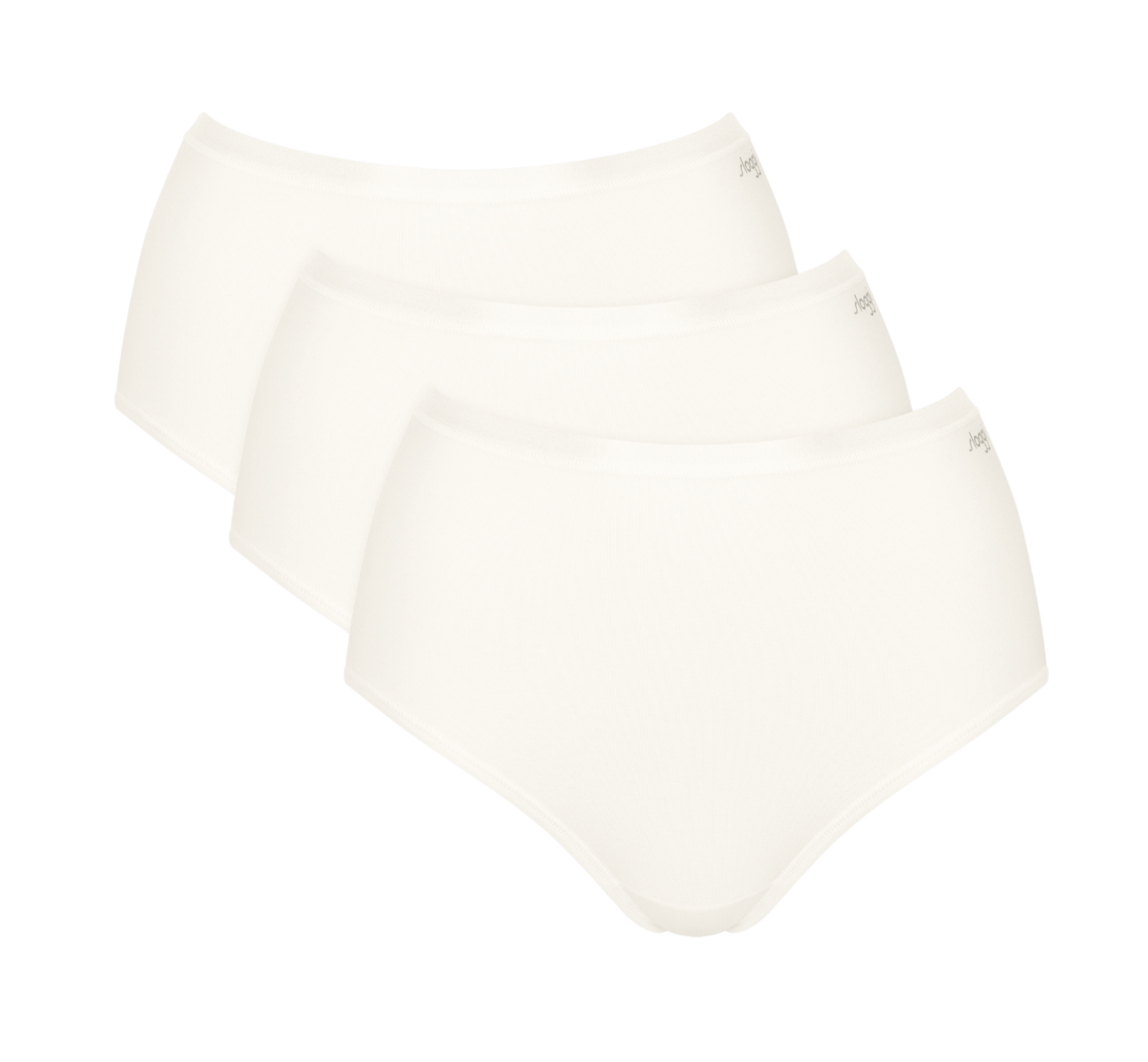 Sloggi GO Daily Cotton Dames Highwaist 3-Pack Silk White 00GZ voordelig ...