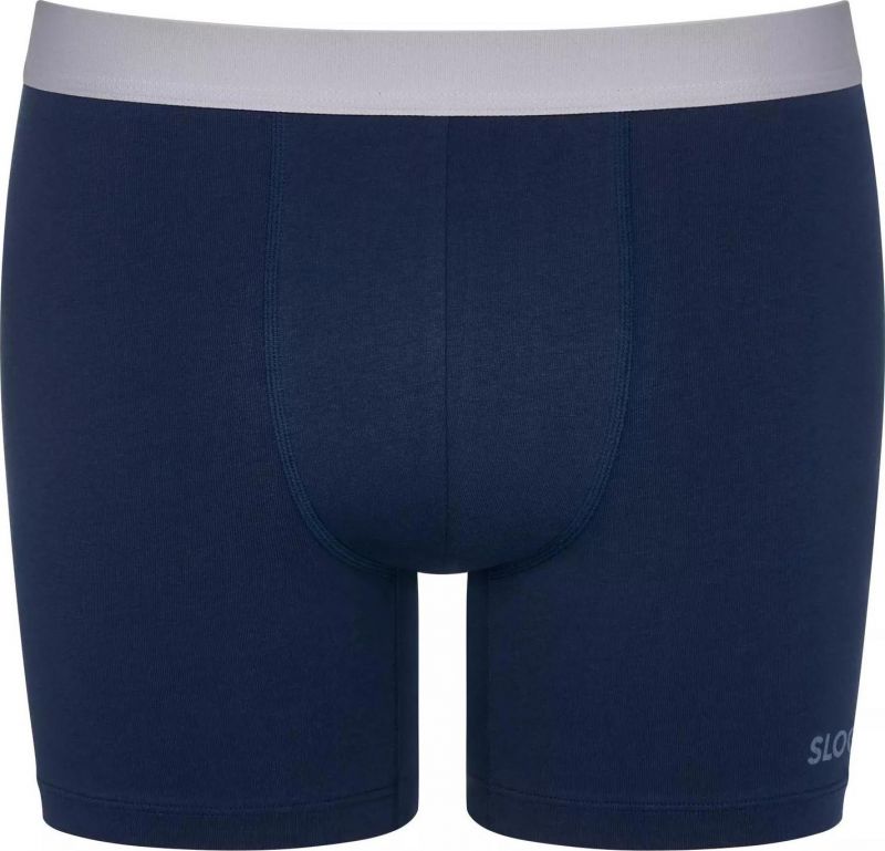 Sloggi MEN Go ABC Heren Short Met Lange Pijpjes 2-Pack Navy 00RA ...