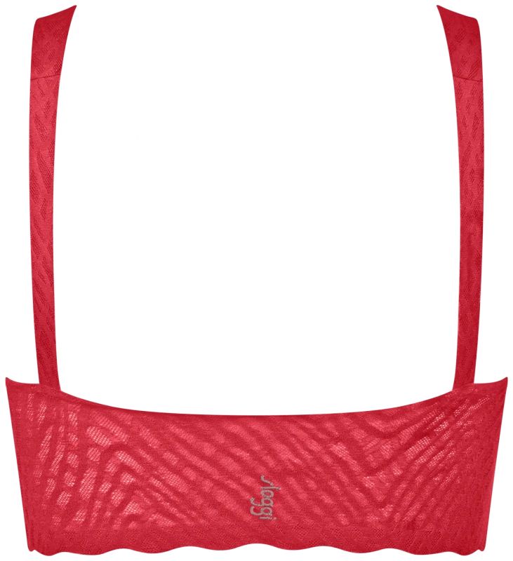 Sloggi ZERO Feel Bliss Dames Festive Bralette Shanghai Red 00FZ ...