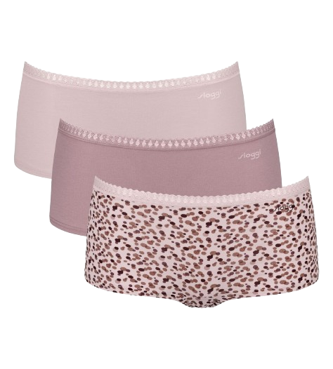 Sloggi Go Crush Dames Short 3-Pack Multiple Colours 1 V001 voordelig online kopen | Sloggies