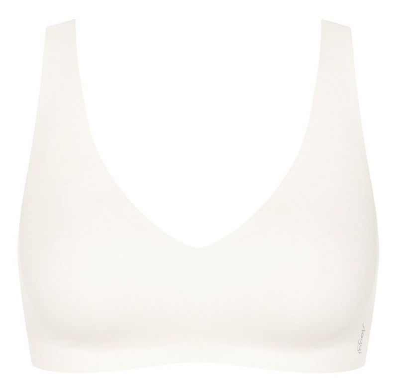 Sloggi ZERO Feel 2.0 Dames Soft Bra Silk White 00GZ voordelig online kopen | Sloggies